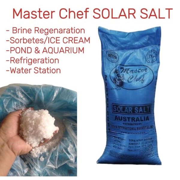 Master Chef Australian Solar Salt per Kilogram for water station ...
