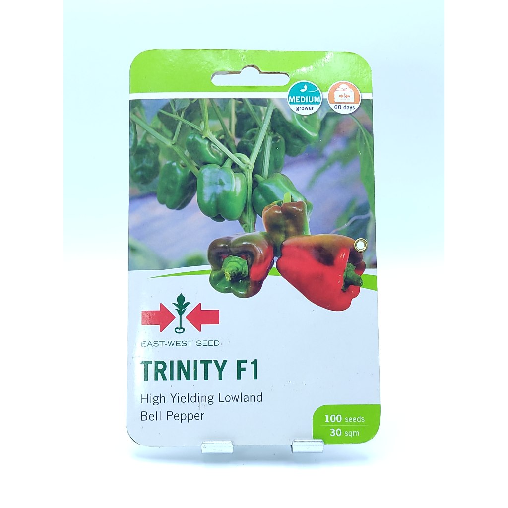 EAST-WEST SEED TRINITY F1 HYBRID BELL PEPPER SEEDS POUCH (100 SEEDS ...