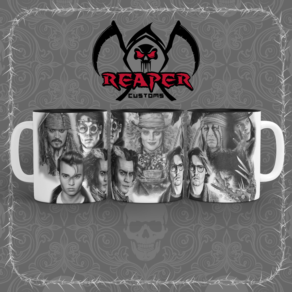 Johnny Depp Mug | Celeb, Funny Trial Quotes, Pirates of the Caribbean ...