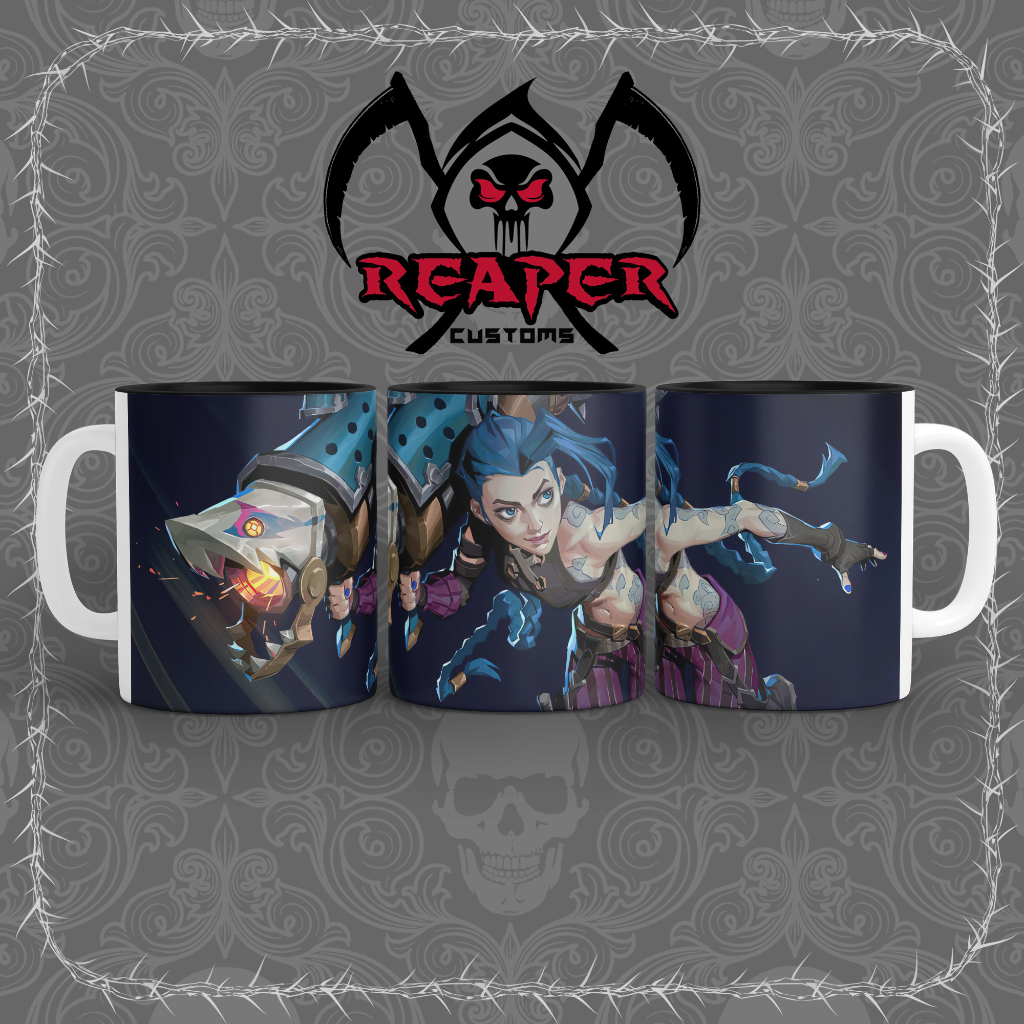 Arcane League of Legends Mug | Gamer, TV Shows | Shopee Philippines