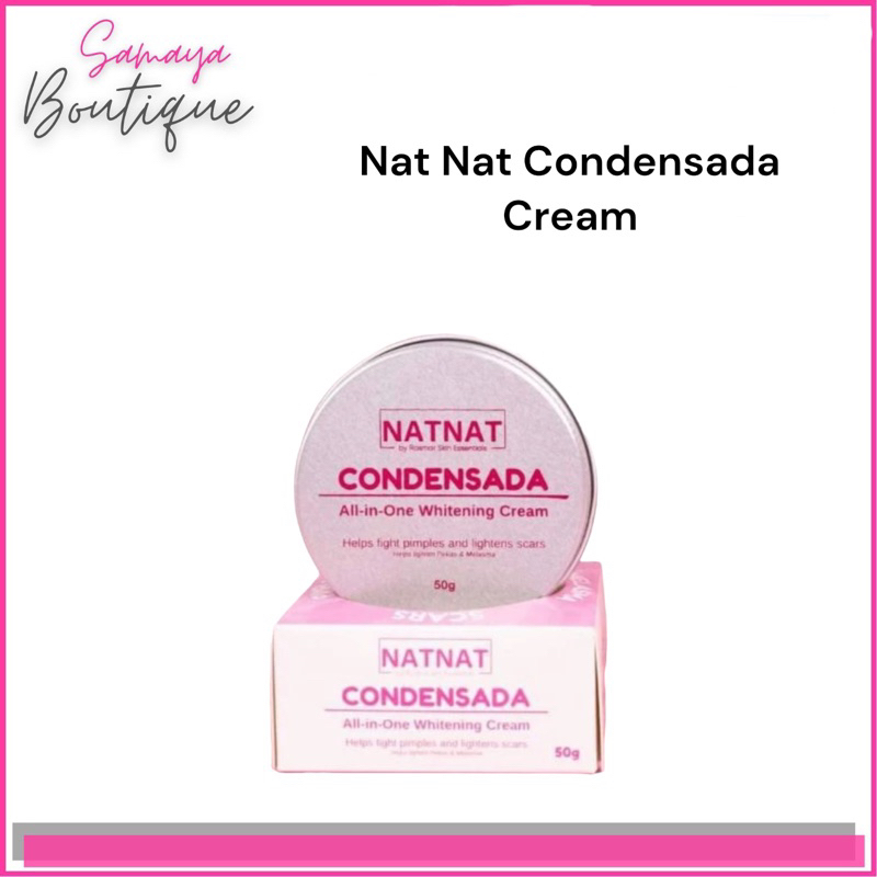 NATNAT CONDENSADA CREAM | NATNAT PEKAS MELASMA CREAM | Shopee Philippines