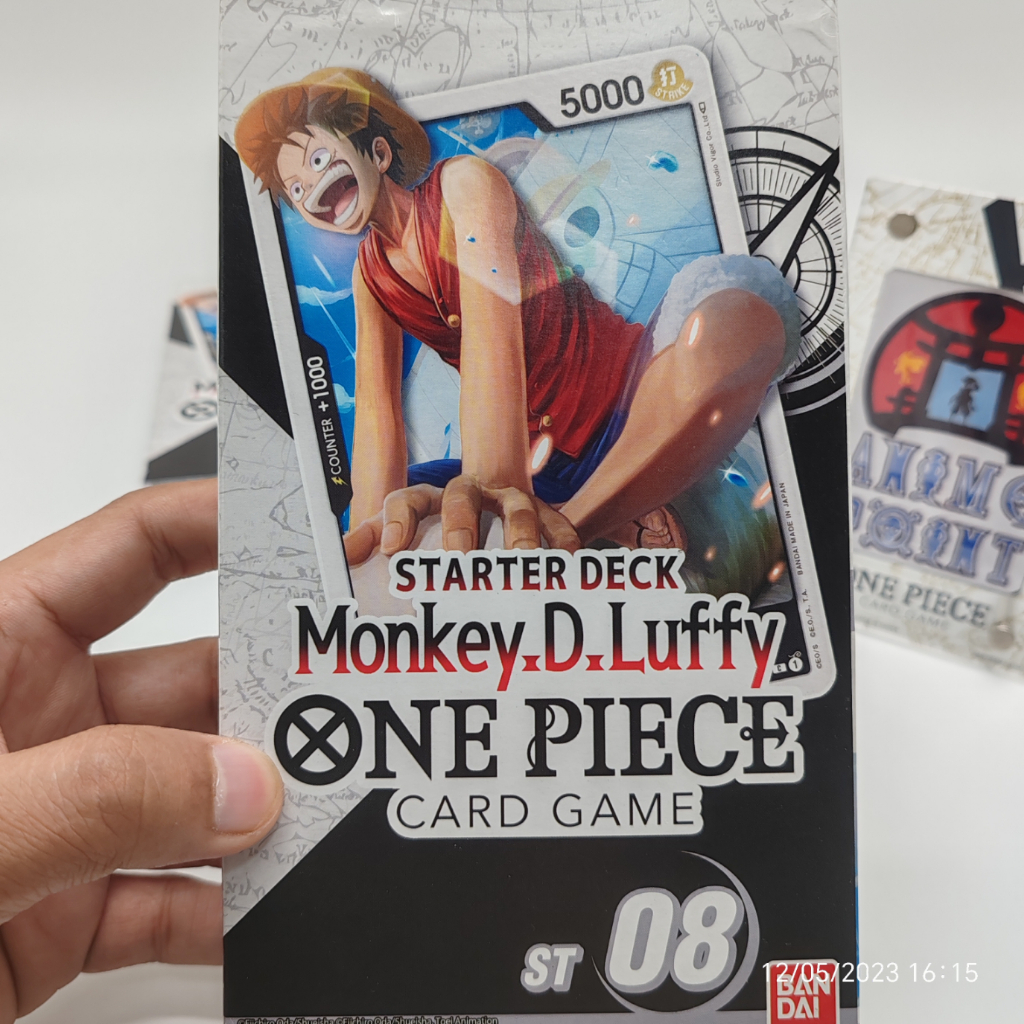 One Piece - Starter Deck ST08 - Monkey D. Luffy (English Version) | Shopee Philippines