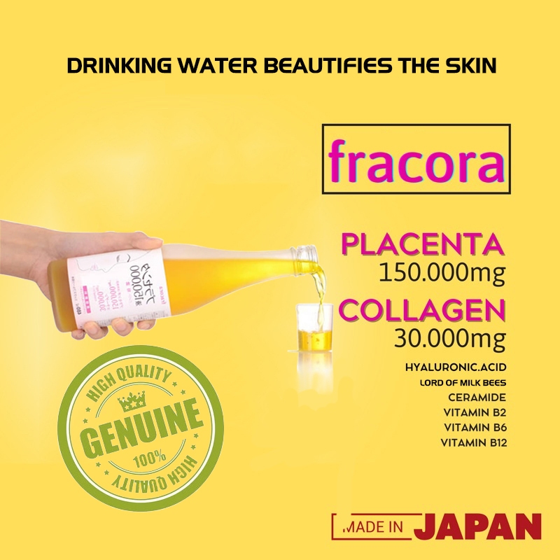 Fracora Placenta Liquid anti-aging sheep placenta drink 150,000mg Japan ...