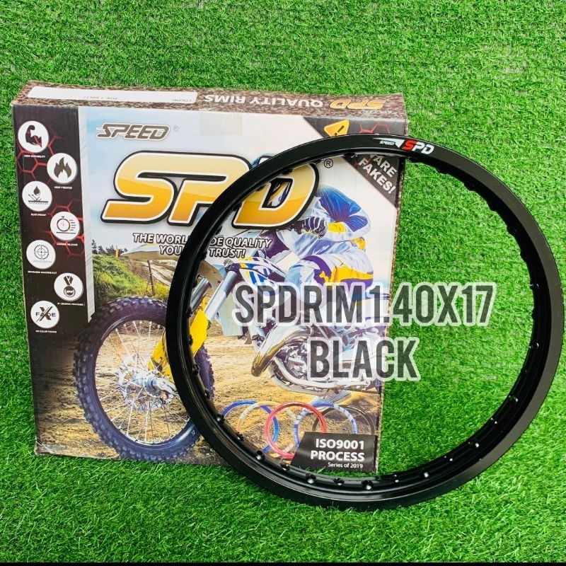 SPD RIM WHEEL ALLOY ORIGINAL 1.4/1.6X17 (Black, Gold, Red, Chrome) 1pc ...