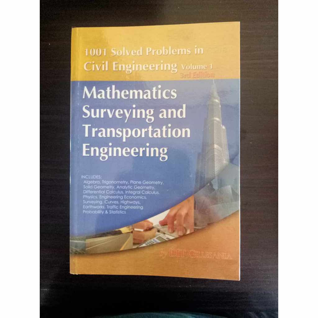 1001 Solved Problems in Civil Engineering (Mathematics, Surveying and ... 1001 Solved Problems in Civil Engineering (Mathematics, Surveying and ...