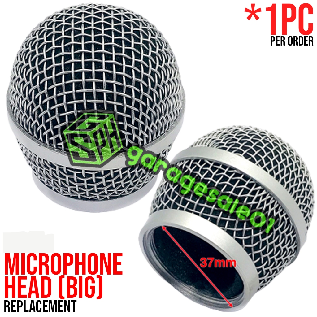 🟨Big Microphone Head Replacement Heavy Duty (BIG HEAD)🟨 | Shopee ...