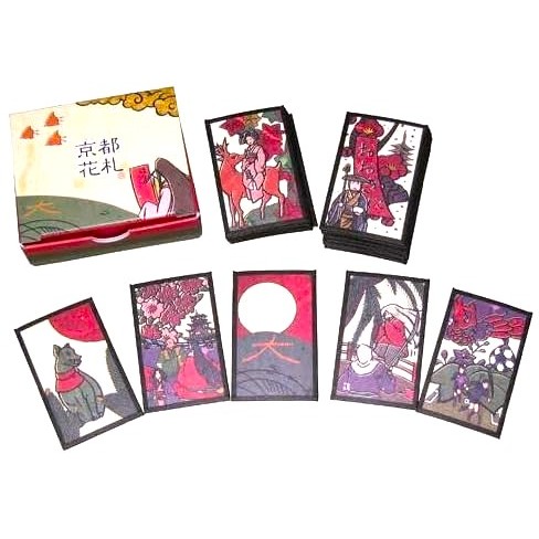 Kyoto-themed Hanafuda. As an extra, the exact English rules of Hanafuda ...