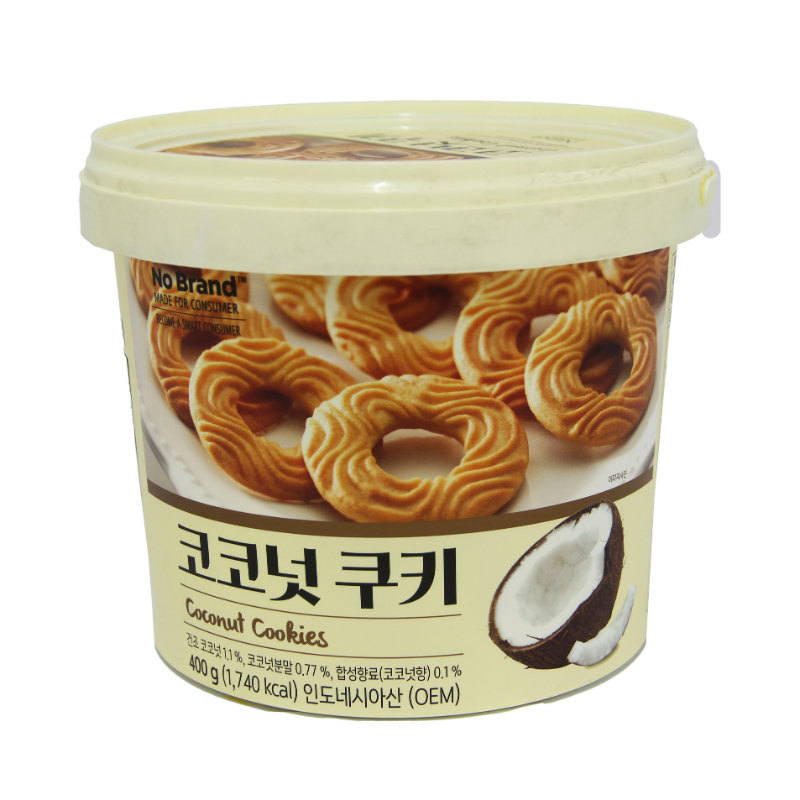 No Brand Coconut Cookies 400g | Shopee Philippines