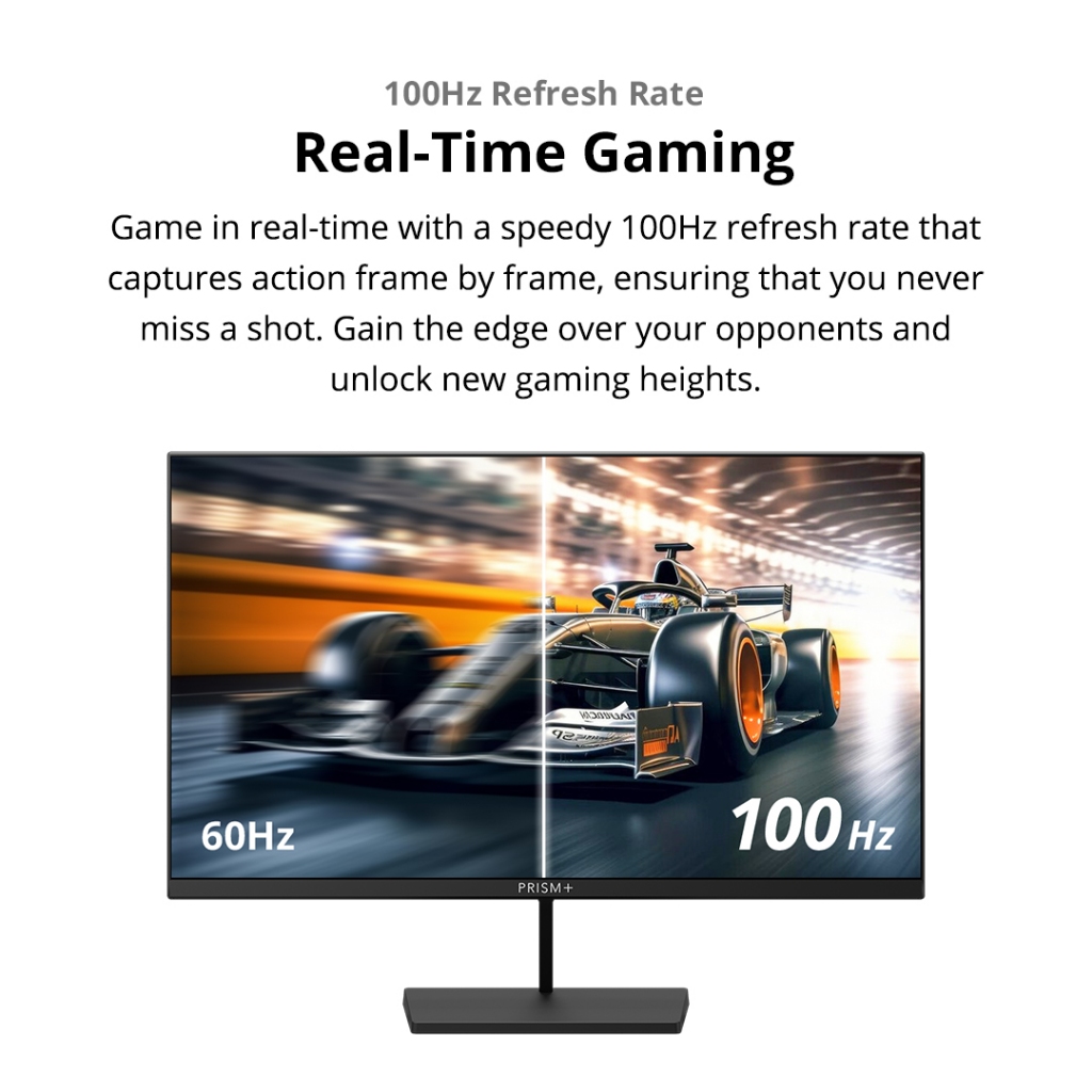 PRISM+ W240 24 Inch IPS 100Hz Gaming & Productivity Monitor [1920 x ...