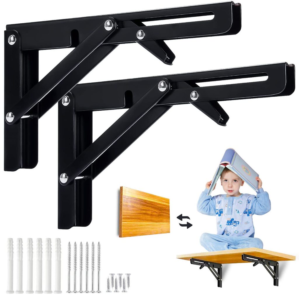 TV Stand with Bracket Height Adjustable Hard Metal Television Stand ...