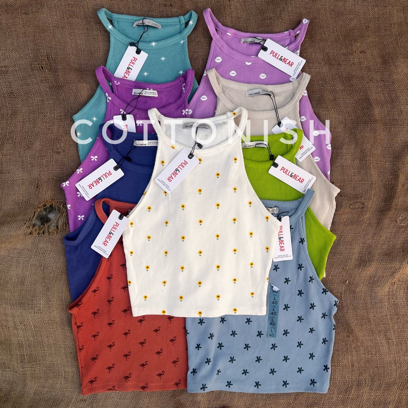 Pull&Bear Halter Top For Women (Authentic Overrun) | Shopee Philippines