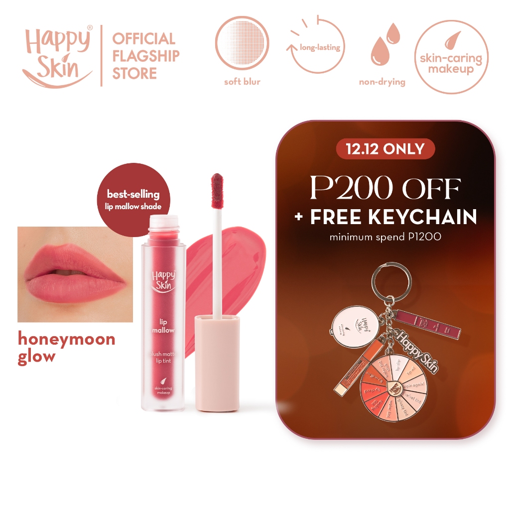 Happy Skin Lip Mallow Tint in Honeymoon Glow | Shopee Philippines