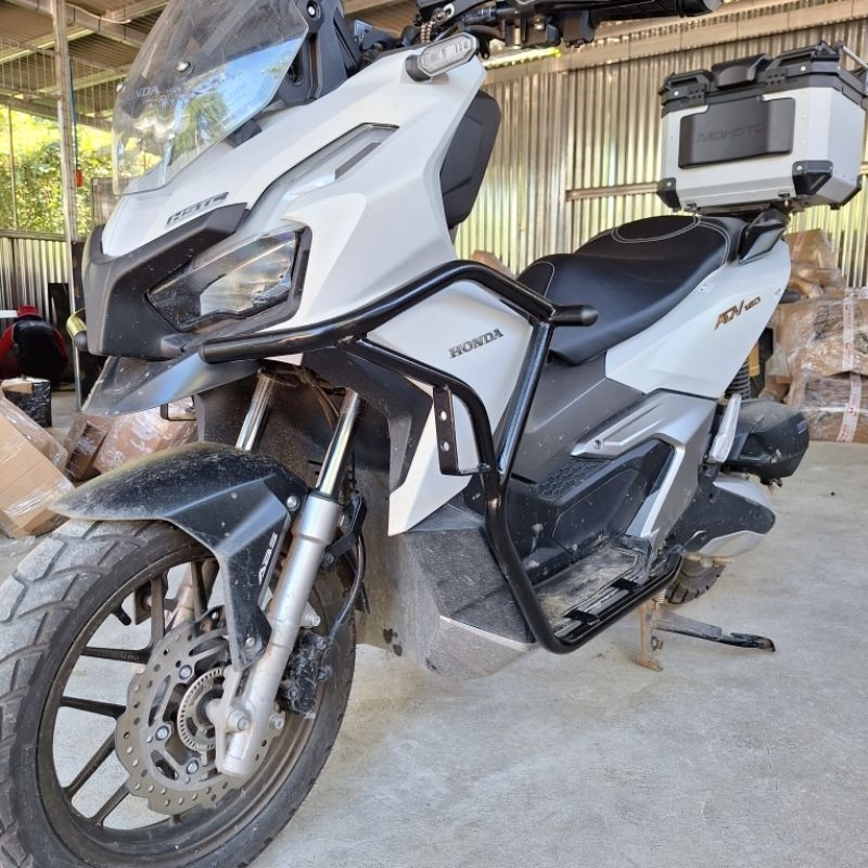 HONDA ADV 160 - CRASHGUARD W/ MDL BRAKET (POWDER COATED) | Shopee Philippines