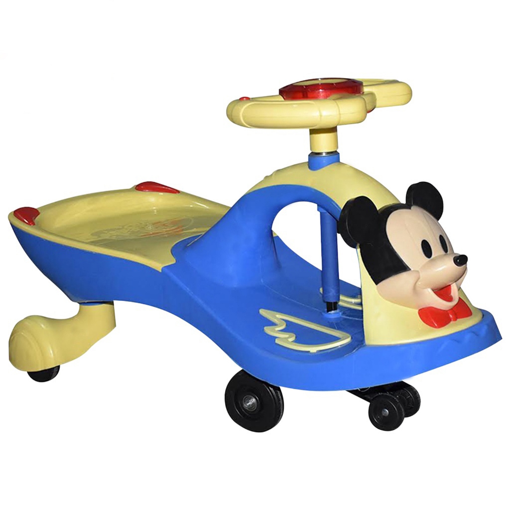 Yokohama Disney Childrens Mickey Music Twister Car Rocking Car Silent ...