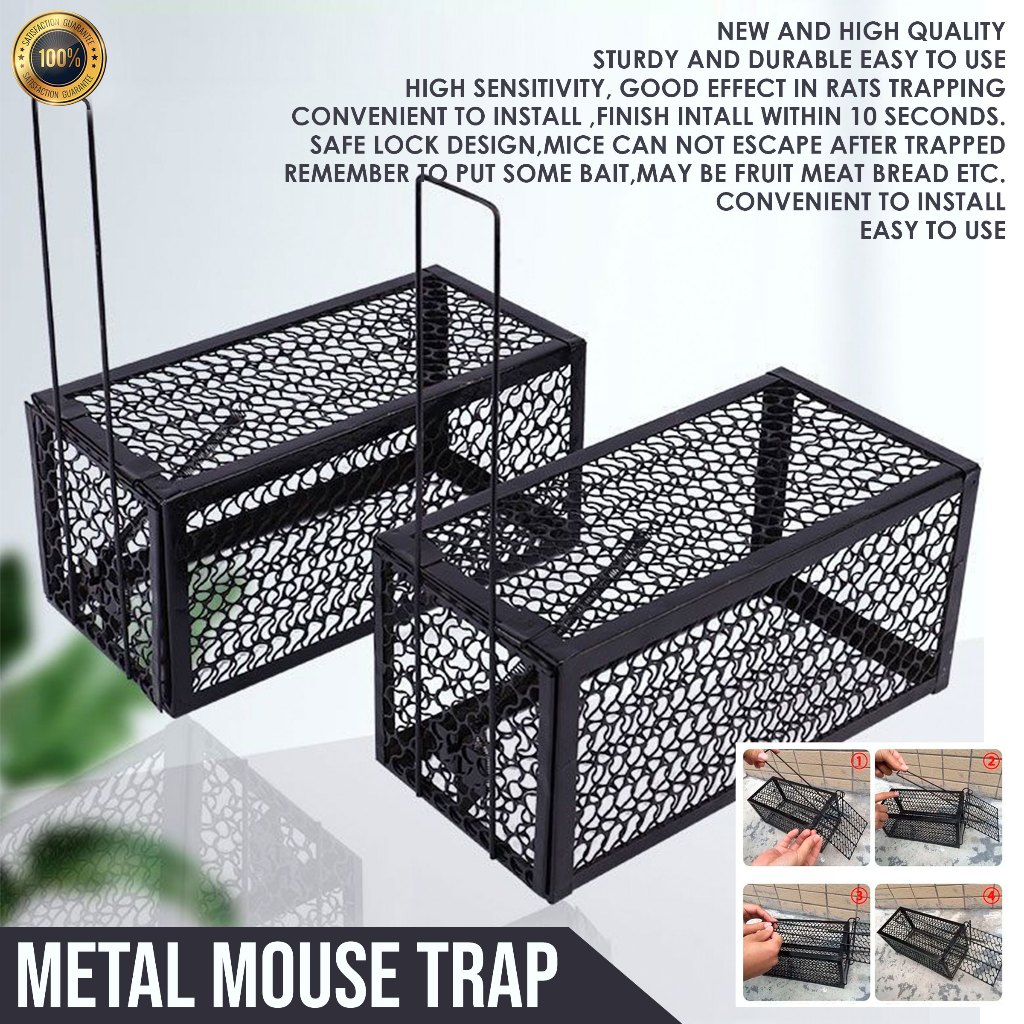 better buy metal mouse and rat cage trap portable mouse mice rat trap ...