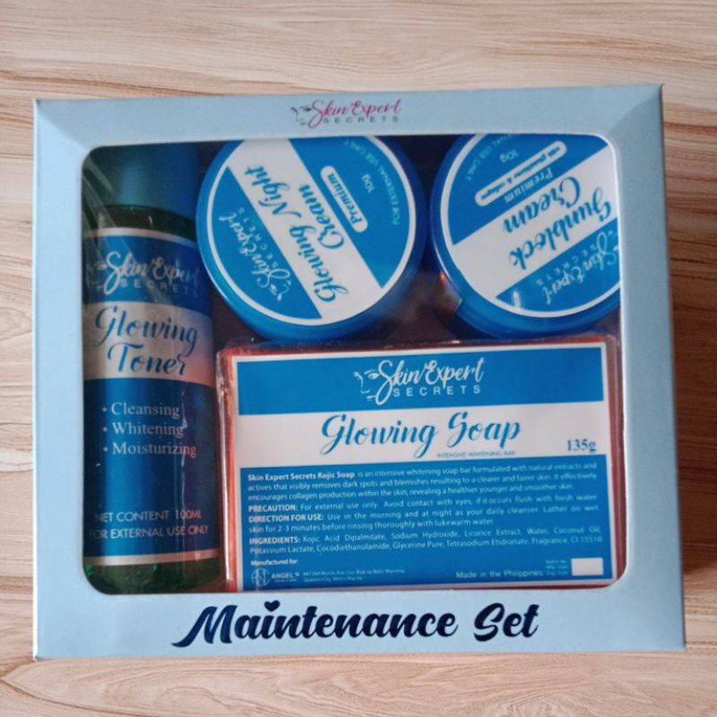 Skin Expert Secrets Maintenance Set | Shopee Philippines