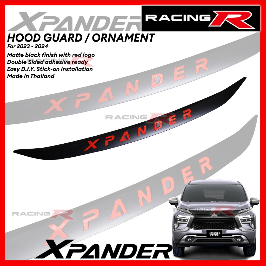 Mitsubishi Xpander 2023 - 2024 OEM Hood End / Hood Lip / Hood Guard ...