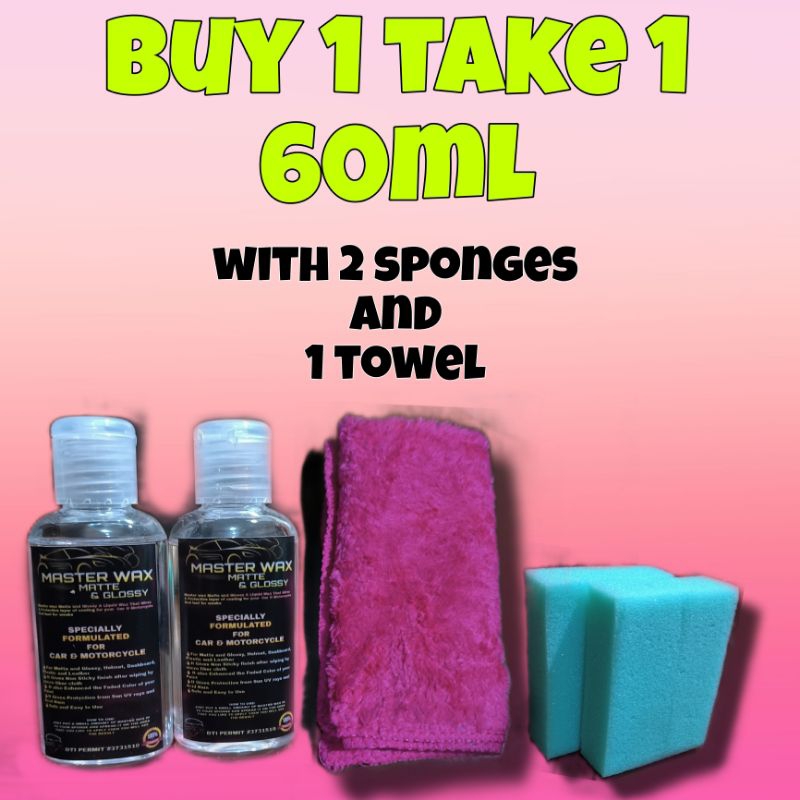 BUY 1 TAKE 1 MASTER WAX MATTE AND GLOSSY (ARMOR WAX) | Shopee Philippines