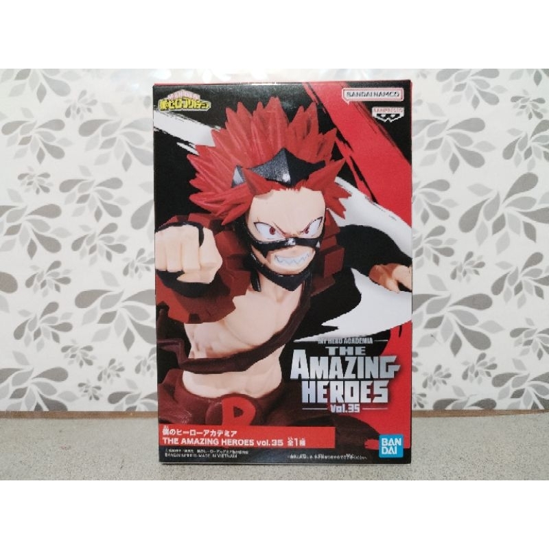 Banpresto My Hero Academia Amazing Heroes Eijirou Kirishima(Red Riot) vol. 35 | Shopee Philippines