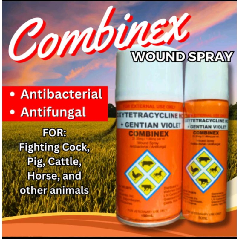 Combinex wound spray 150ml | Shopee Philippines