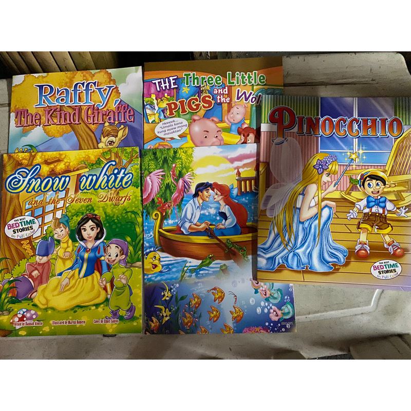 Colored Story Books (3pcs for 100pesos) | Shopee Philippines