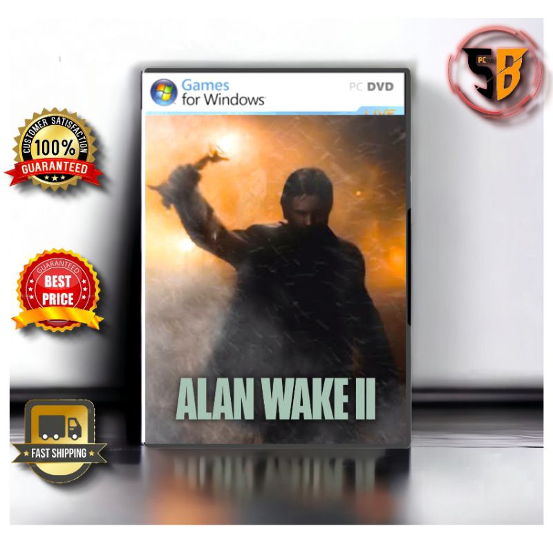 PC Laptop Video Game AW Alan Wake 2 Deluxe Edition +DLCs USB Action ...