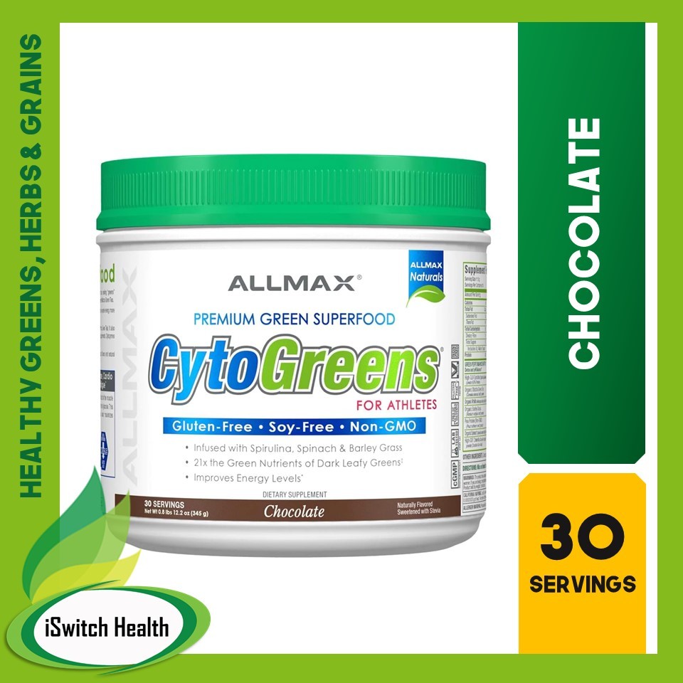 AllMax Nutrition Cytogreens Premium Green Superfoods- 30 Servings ...
