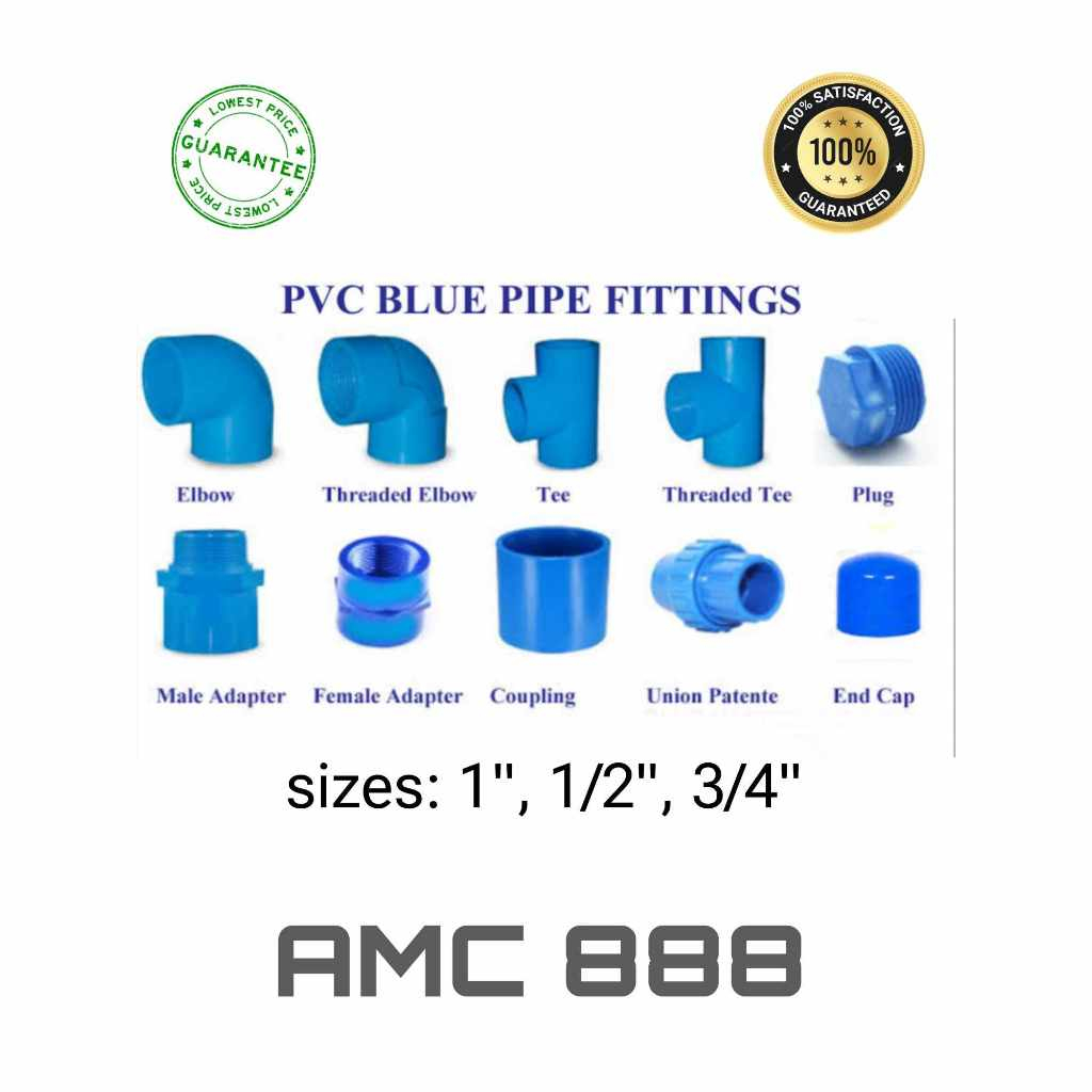 ORINAL PICTURE POSTED - PVC Blue Fittings/Waterline Pipes | Shopee ...