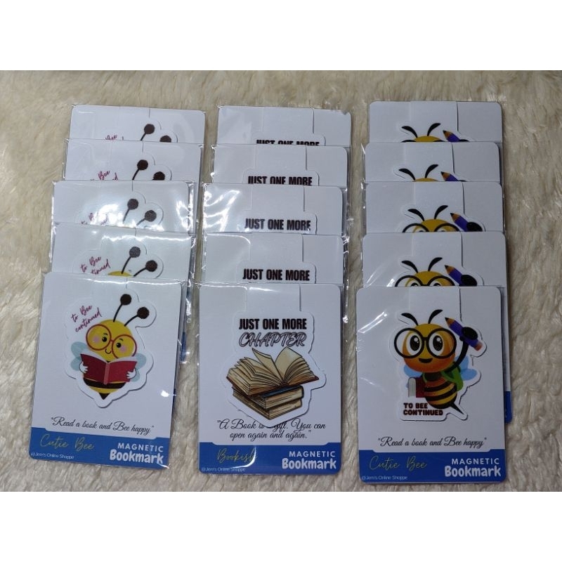 Magnetic Bookmark (glittered laminated) | Shopee Philippines