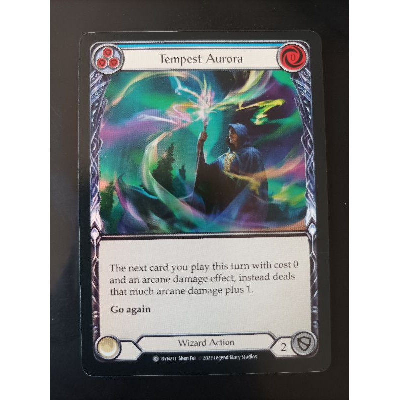 Tempest Aurora (B) | DYNASTY | Flesh and Blood TCG | Shopee Philippines