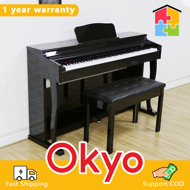 Portable electronic piano 88 keys electronic piano multifunctional home ...
