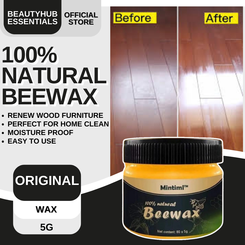 Original Effective Natural Beewax Furniture Polish Wood Seasoning Wax ...