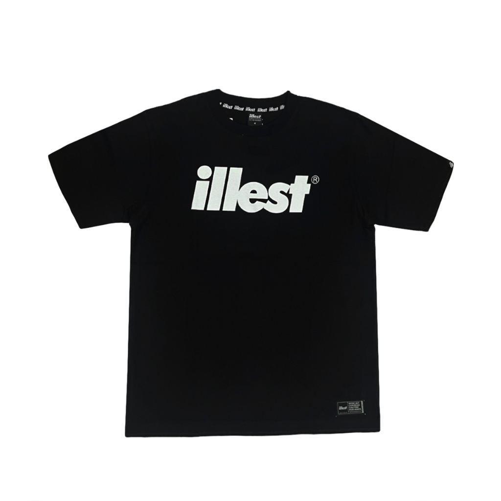 Illest Essential Bold Logo Short Sleeves Tee - Black | Shopee Philippines