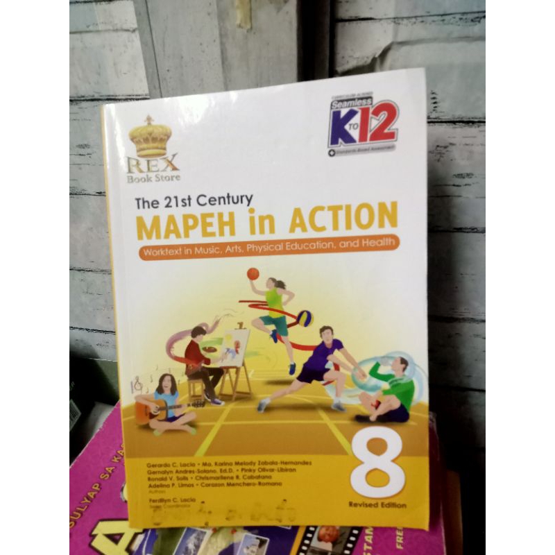 MAPEH IN ACTION grade8(used book) | Shopee Philippines