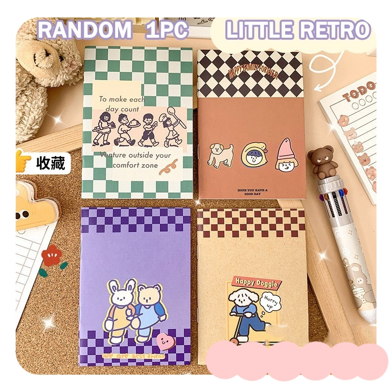KK Cartoon A6 Mini Notebook Cute Small Notepad Children Student Gifts ...