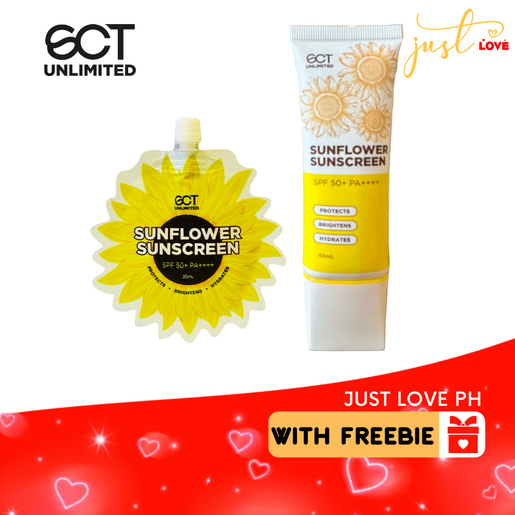 SCT Unlimited Sunflower Sunscreen SPF 50+ PA++++ | Shopee Philippines