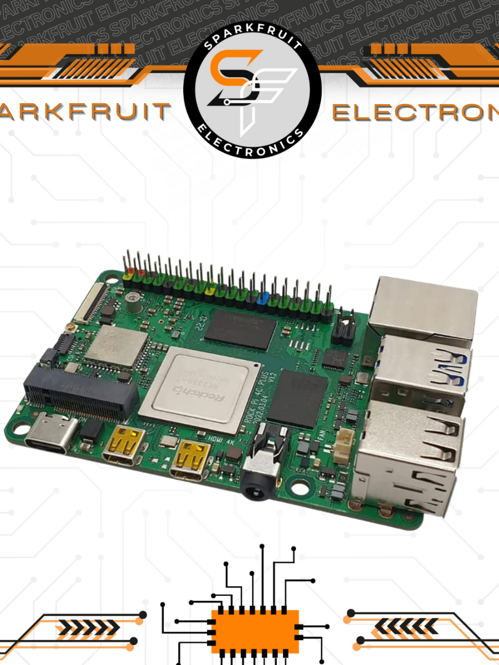 Rock PI 4C+ 4GB (16G EMMC) | Shopee Philippines