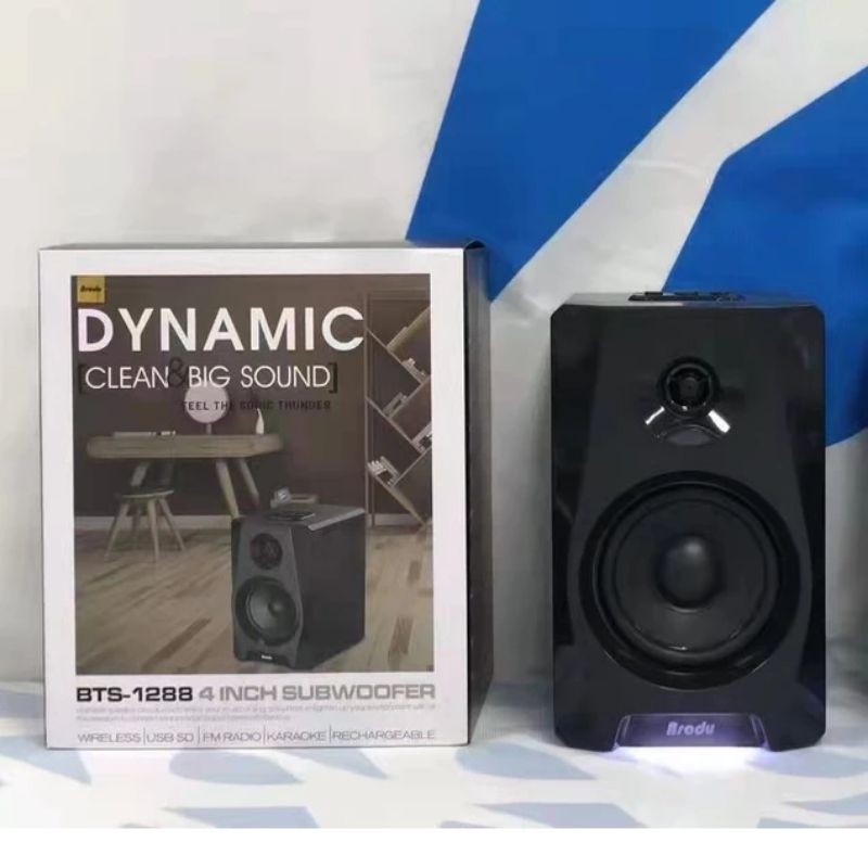 Brodu BTS Dynamic Bluetooth speaker clear and Big sound | Shopee ...