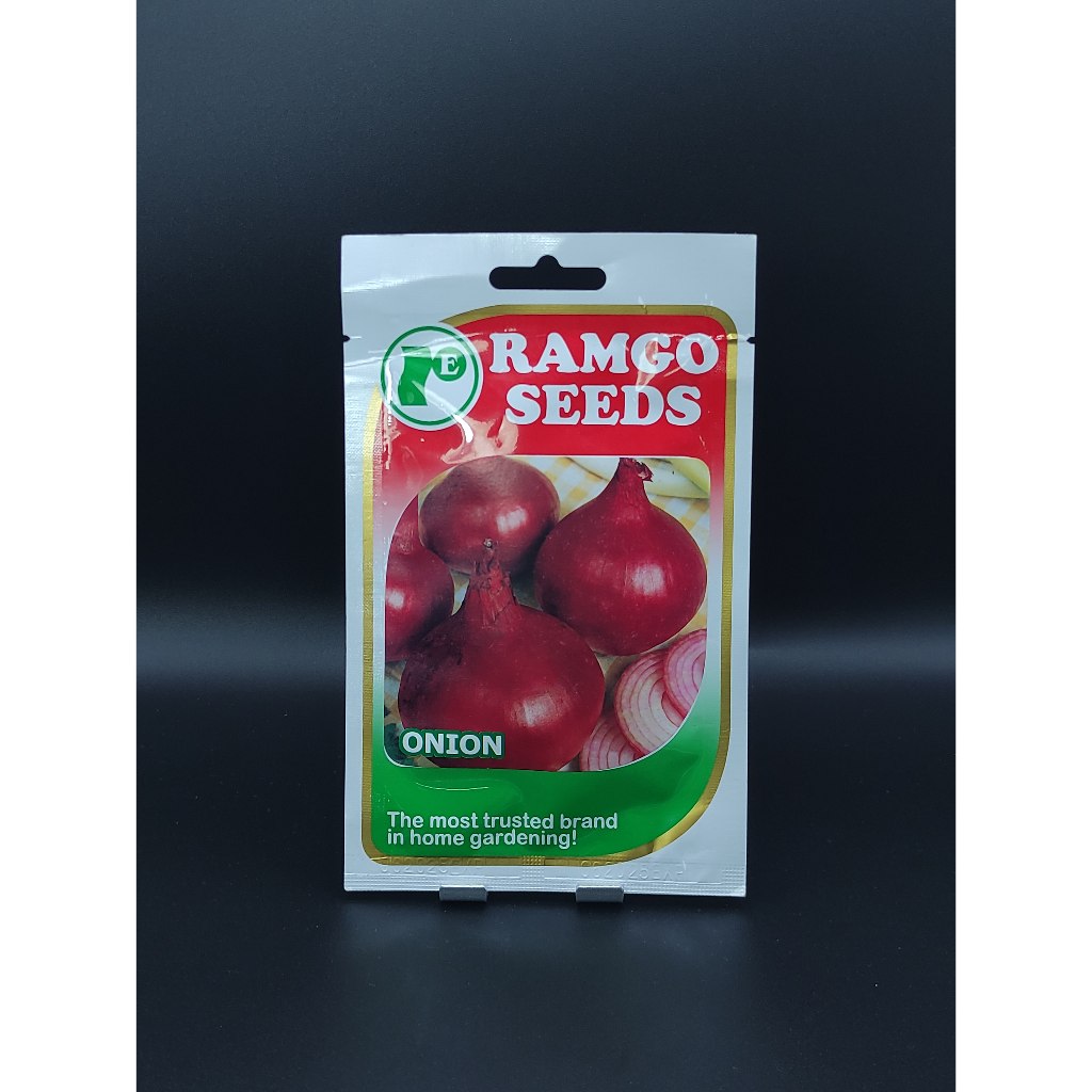 RAMGO RED CREOLE RED ONION SEEDS ORIGINAL PACK (3 GRAMS) | Shopee ...