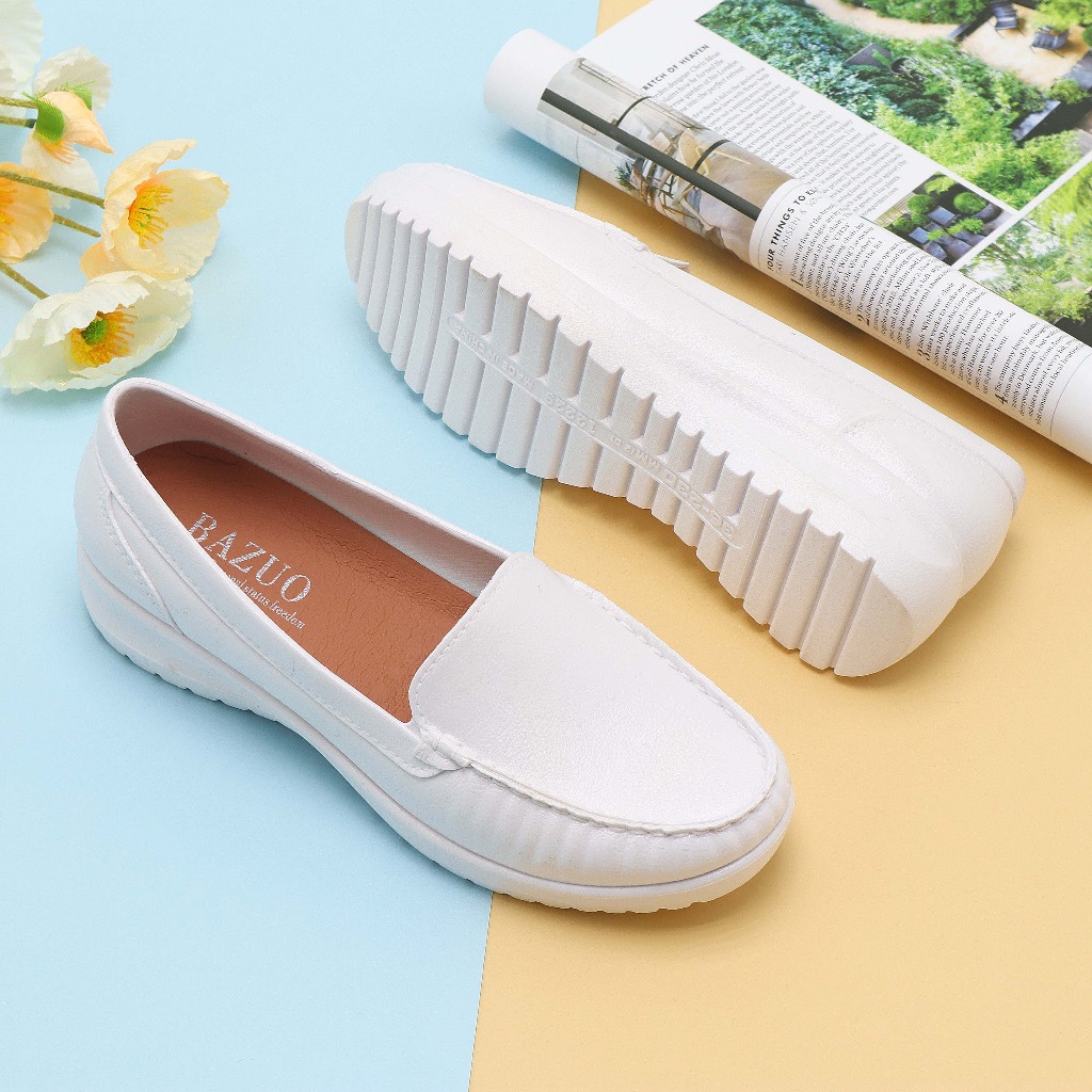 New Nurse Shoes for womenCasual Summer Hospital Shoes Light Thick Soled ...