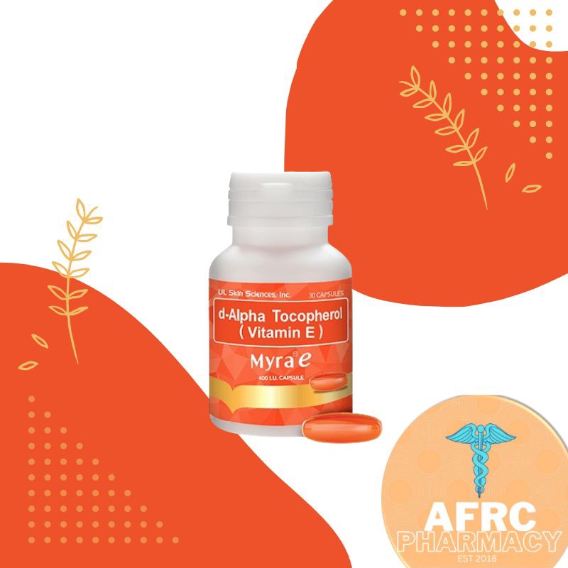 Myra e bottle by 30's 400IU | Shopee Philippines