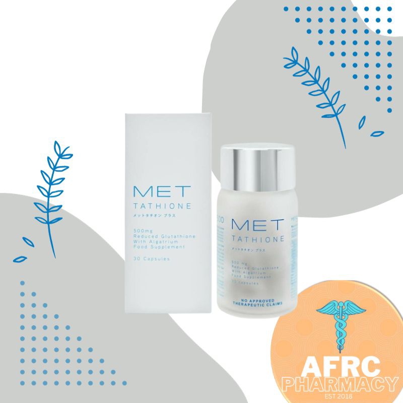 Met Tathione 500 Reduced Glutathione 30 Capsule | Shopee Philippines
