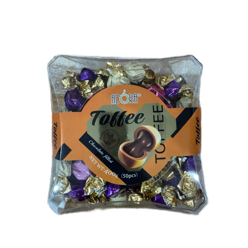 Adora Toffee Chocolate 50pcs | Shopee Philippines