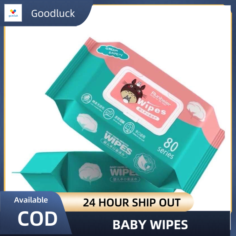 Sds BABY WET WIPES 80pcs per pack (Non-Alcohol) Good quality baby wipes ...