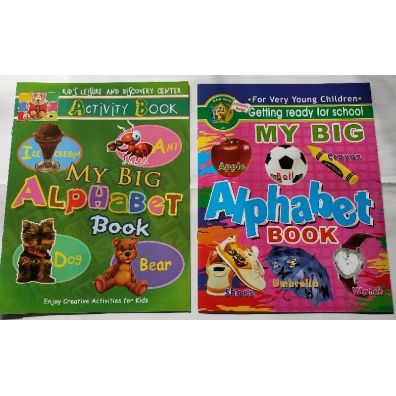 My Big Alphabet Coloring Book | Shopee Philippines