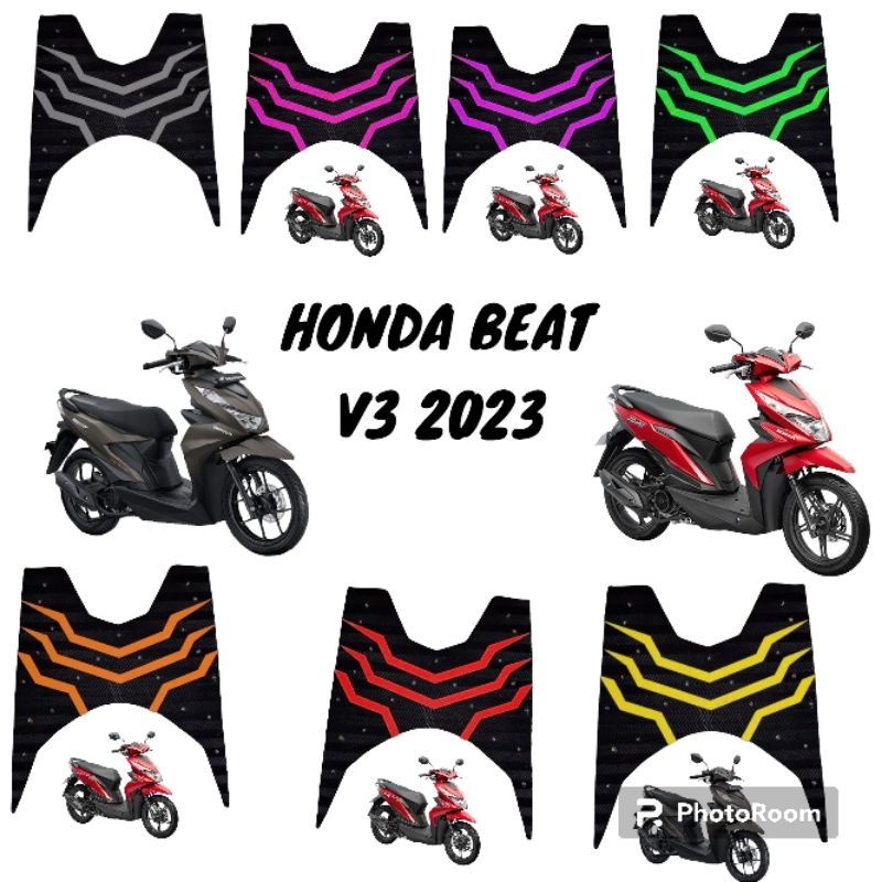 Honda Beat v2/v3 2023 footboard Matting | Shopee Philippines