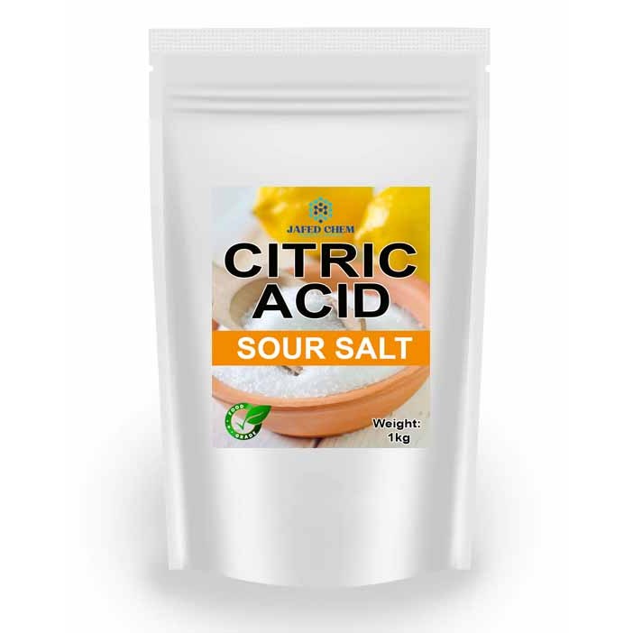 JAFED 1kg Citric Acid Anhydrous Sour Salt Lemon Salt Food Grade for ...