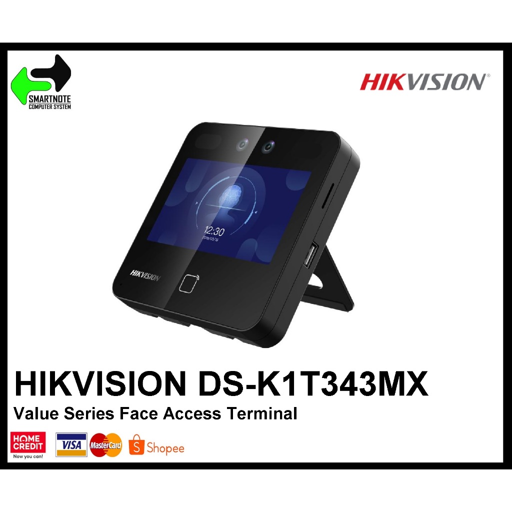 HIKVISION DS-K1T343MX Value Series Face Access Terminal | Shopee Philippines