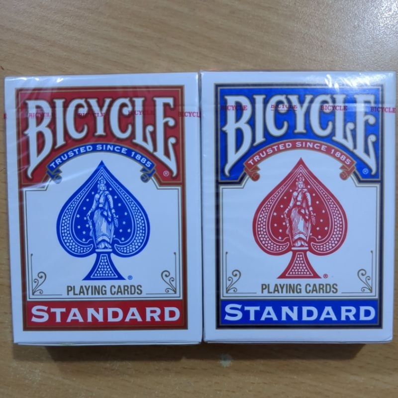 Bicycle Playing Cards Red & Blue | Shopee Philippines