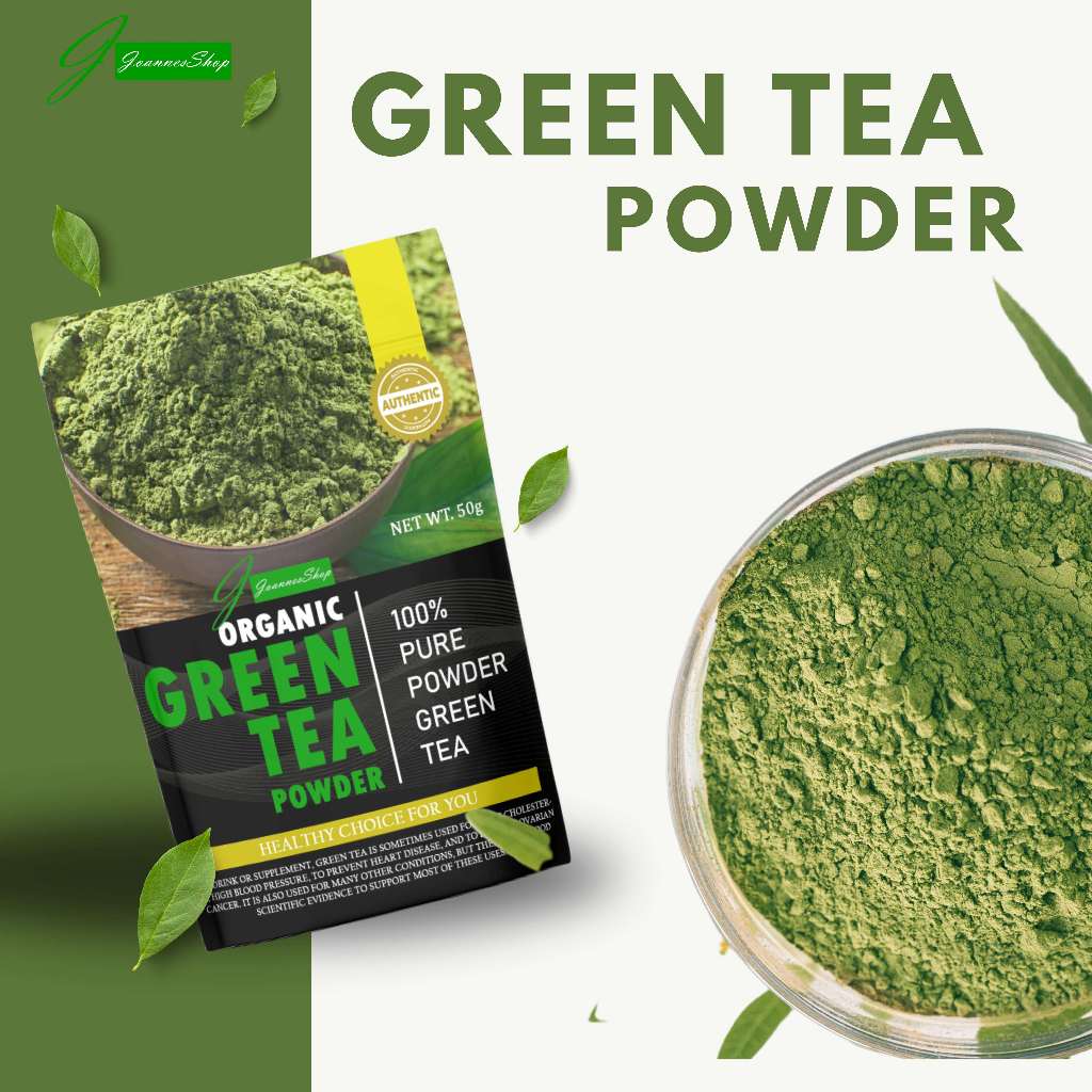 [ 100 PERCENT PURE ] GREEN TEA POWDER SULIT PACK | Shopee Philippines